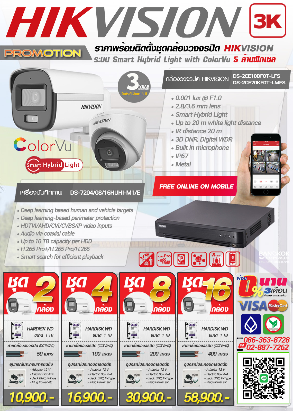 HIKVISION - บริษัท บางกอก แซท แอนด์ ซีซีทีวี จำกัด